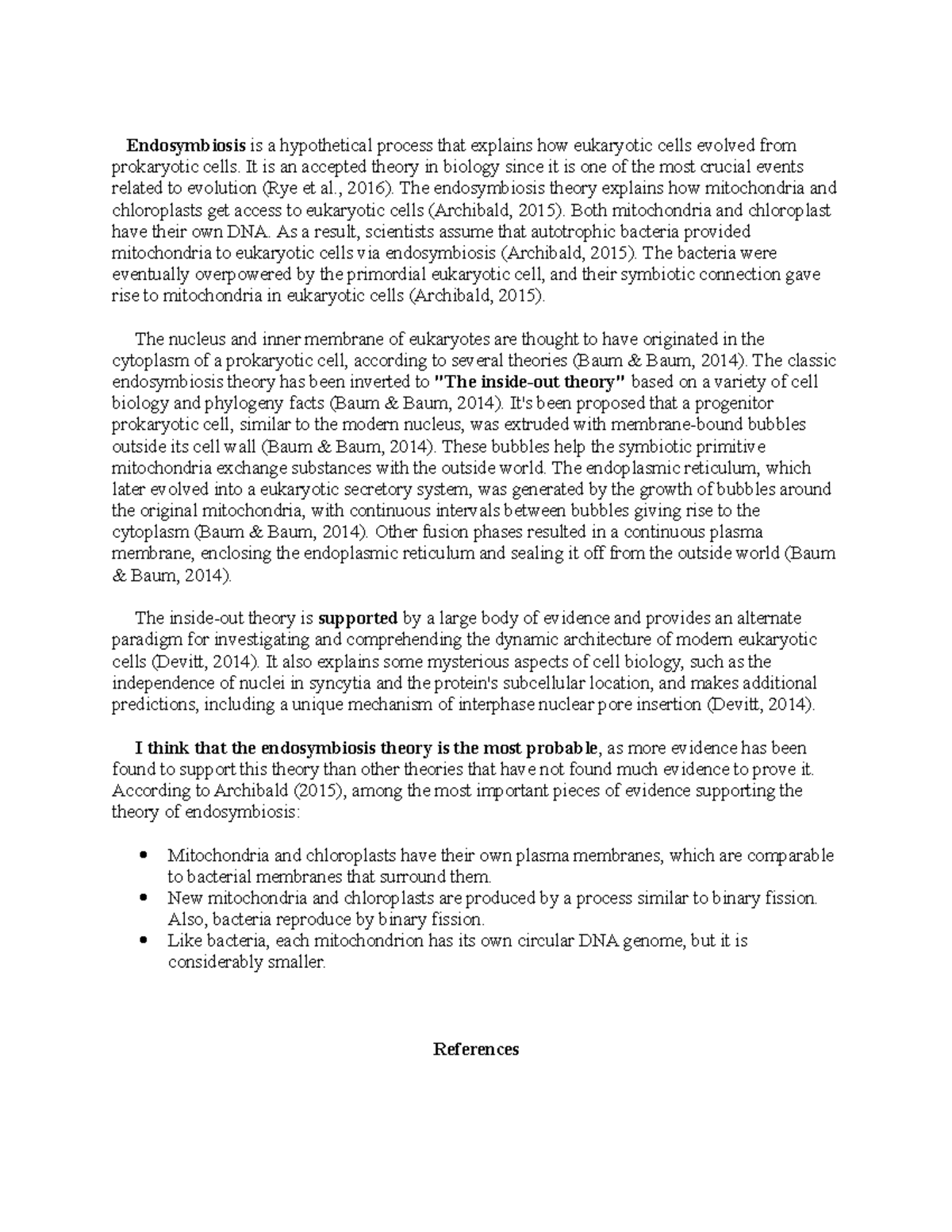 Introduction to Biology 2 UNIT 3 Discussion Assignment 422 ...