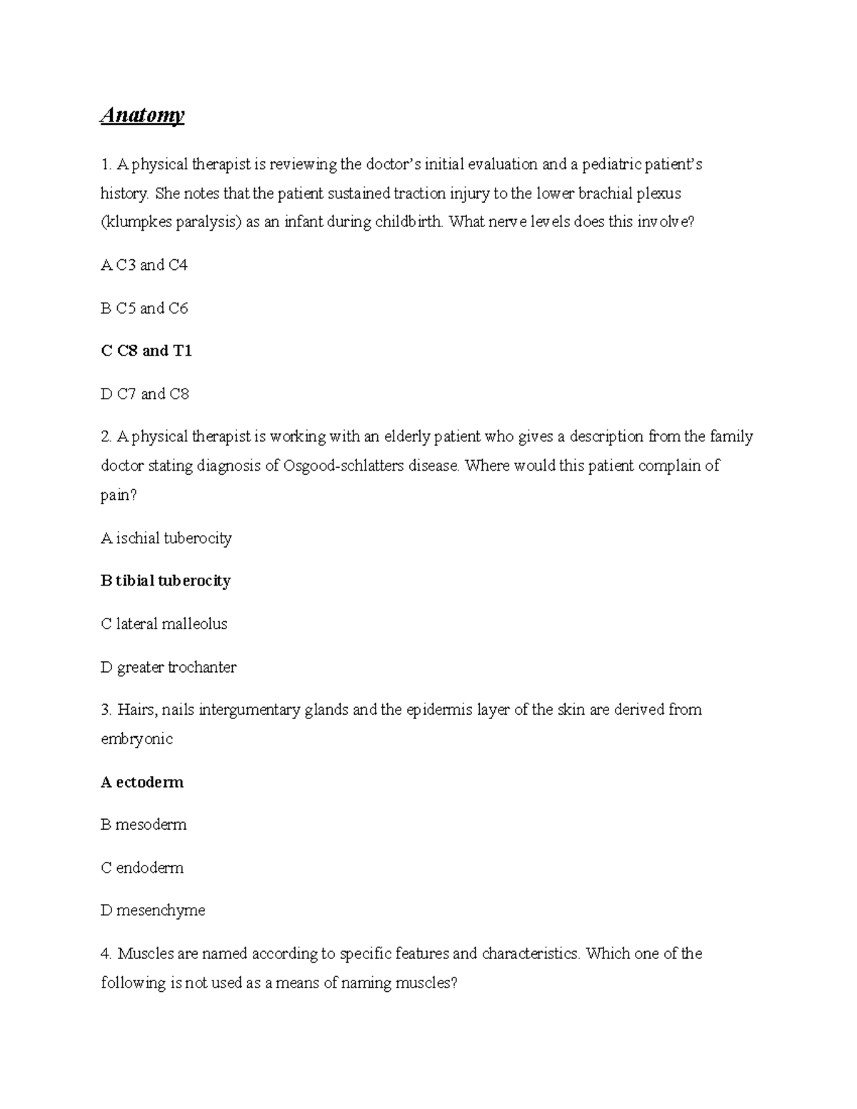 Human anatomy 2 Anatomy A Physical Therapist Is Reviewing The Doctor