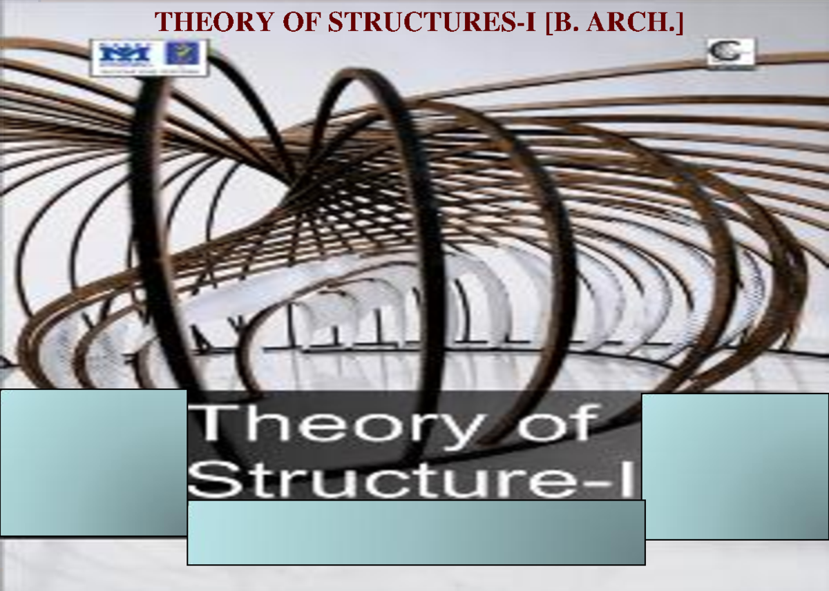 Theoryofstructures-ib-180903021950 - 1 THEORY OF STRUCTURES-I [B. ARCH ...