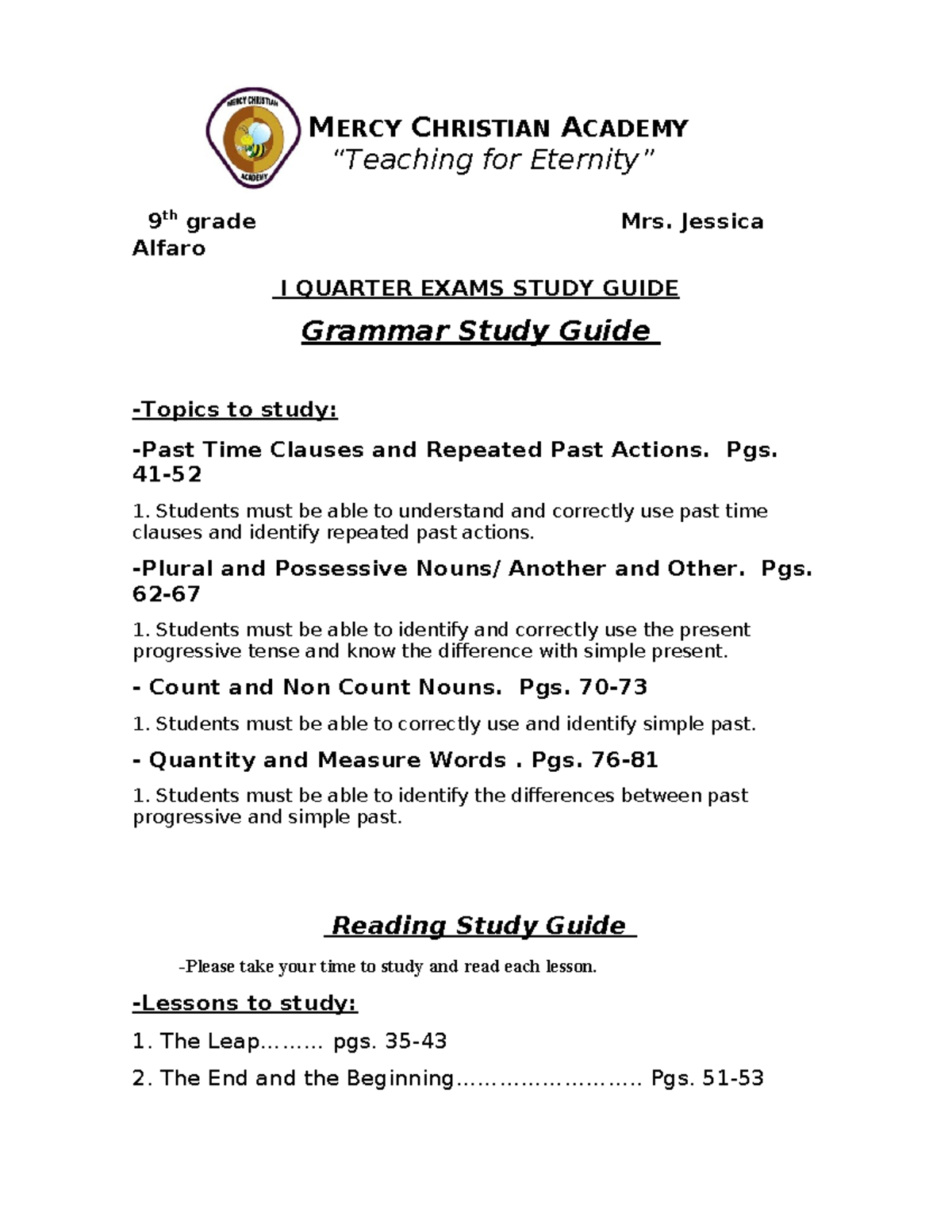 16981868428360188 - sfsfa - MERCY CHRISTIAN ACADEMY “Teaching for ...