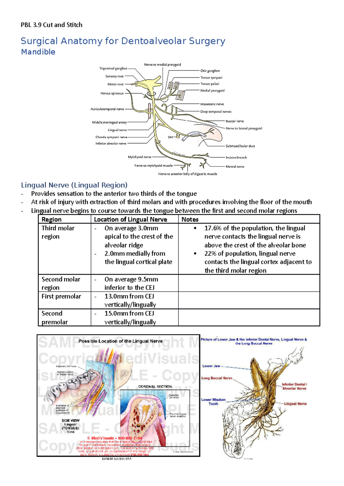 Surgical Anatomy for Dentoalveolar Surgery - Surgical Anatomy for ...
