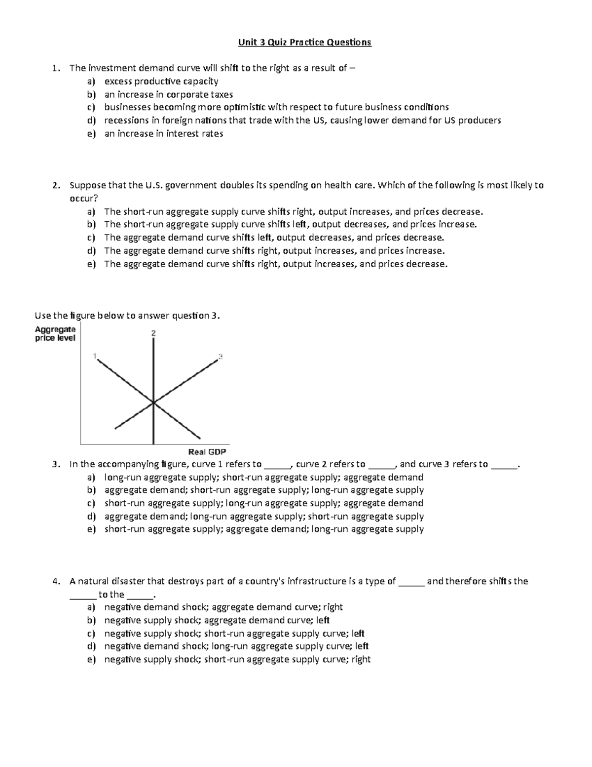 Unit+3+Practice+Quiz - Unit 3 Quiz Practice Questions The investment ...