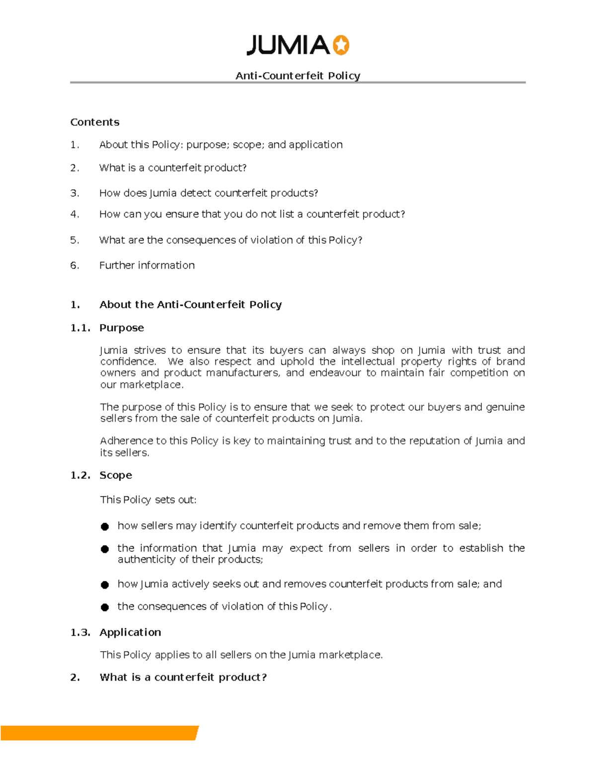 Anti-Counterfeit Policy - Anti-Counterfeit Policy Contents About this ...