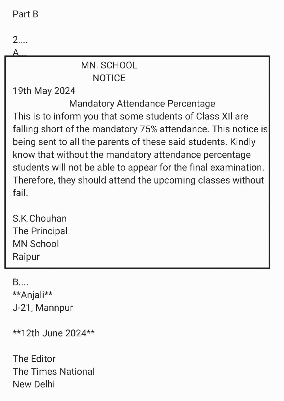 Notes 240612 233950 - hhw of chemistry - Part B 2.... MN. SCHOOL NOTICE ...