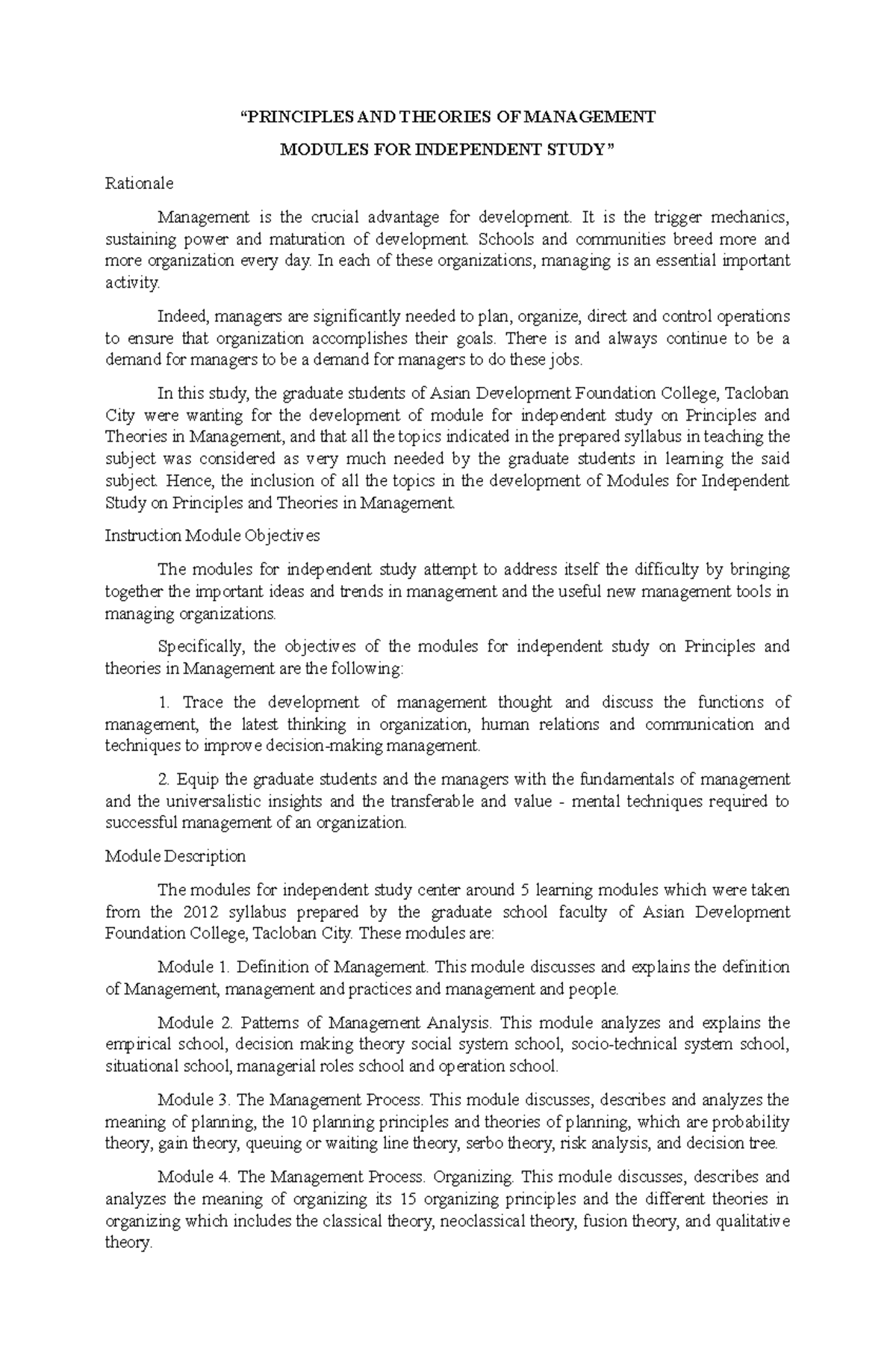 Comprehensive Examinations in Masters of Basic Education - General ...