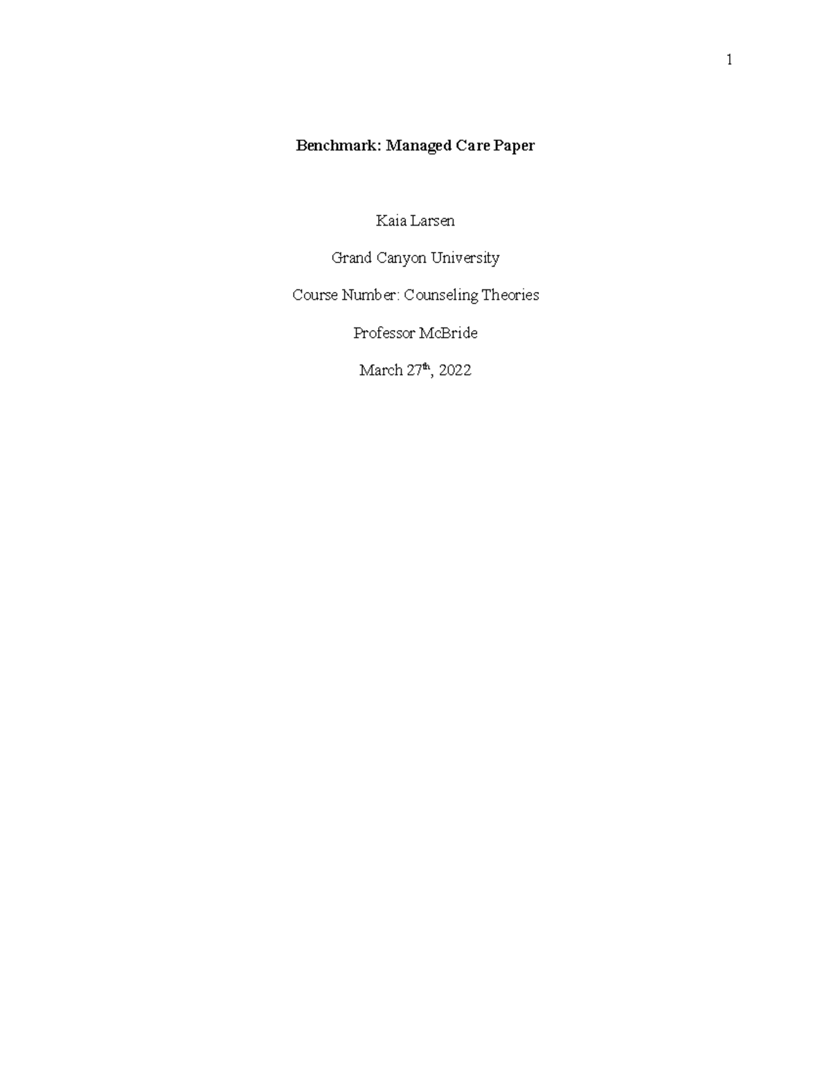 Managed Care Paper - Hope this helps! - BHS-330 - GCU - Studocu