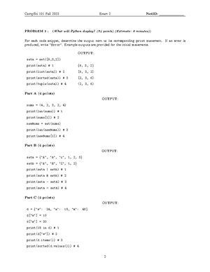 [Solved] Goal Learn to use the in operator to find items in lists - Computer Science II (CS 1514 ...