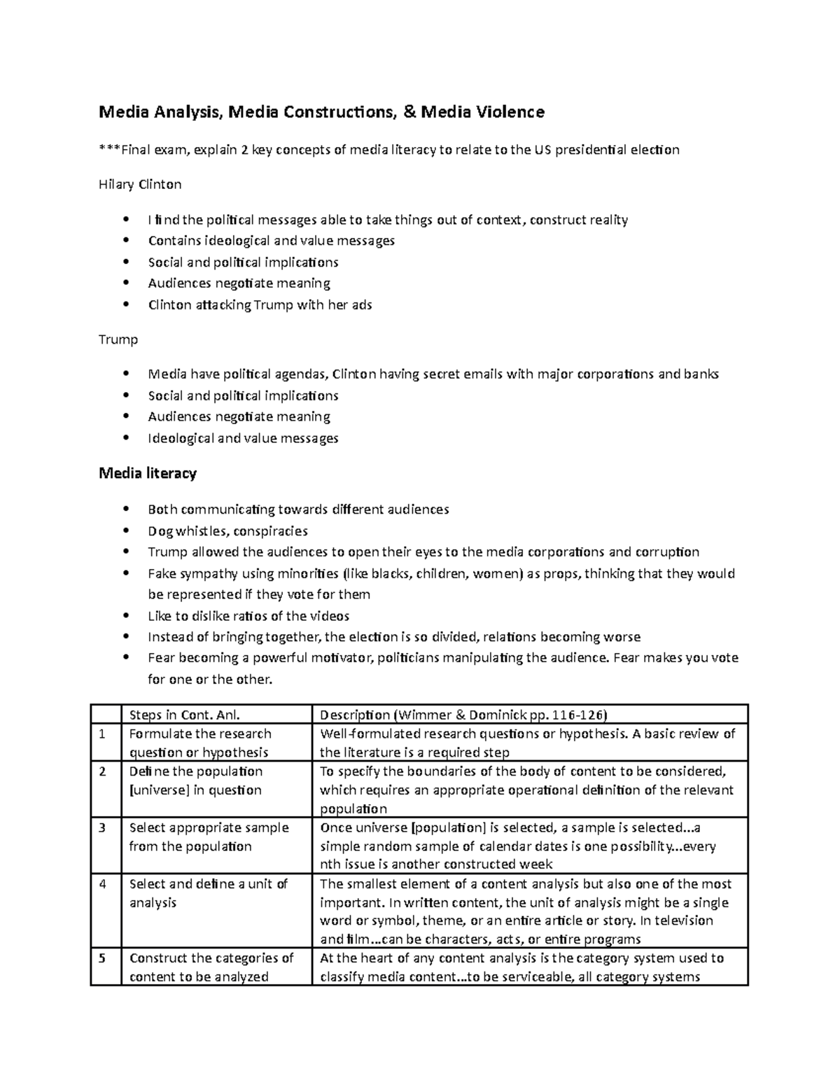 Media Literacy Lecture 7 - Media Analysis, Media Constructions, & Media ...