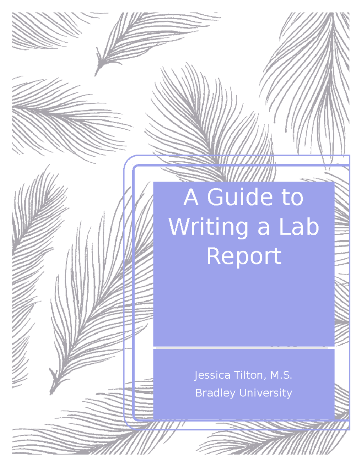 Book bio lab - The book My teacher made for the class - A Guide to ...