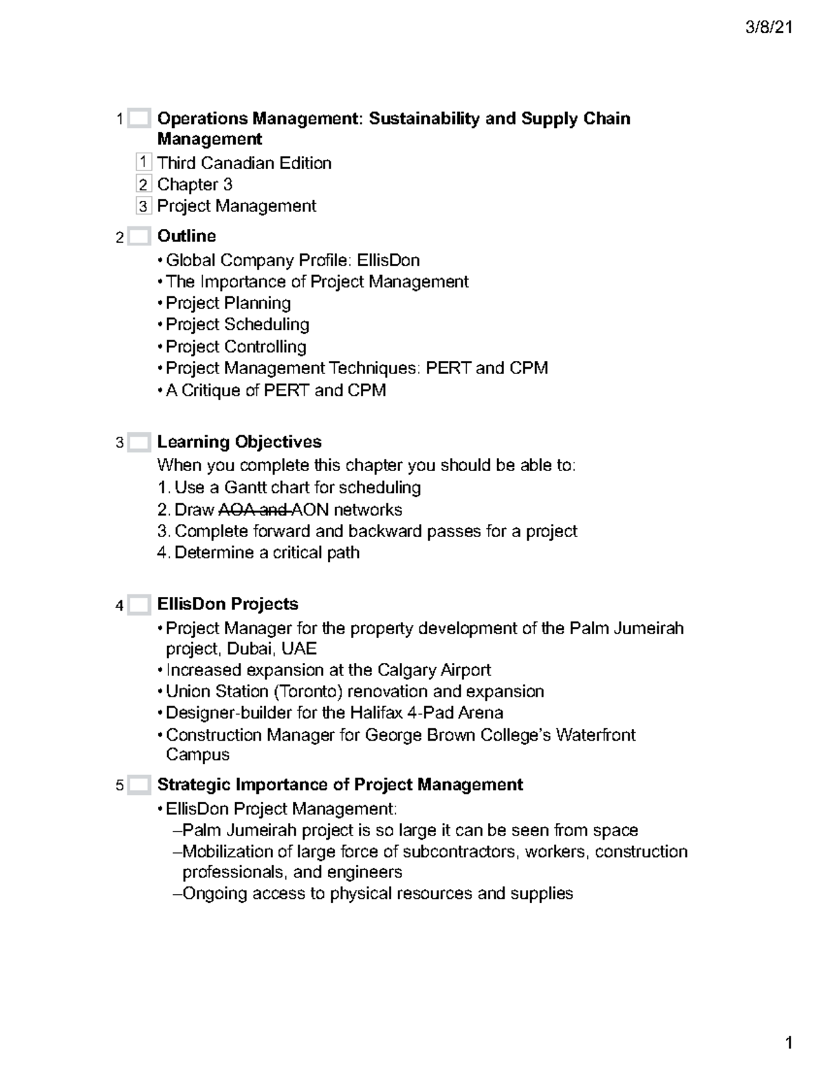 OM-Chapter 3Projectmanagement - Operations Management: Sustainability ...