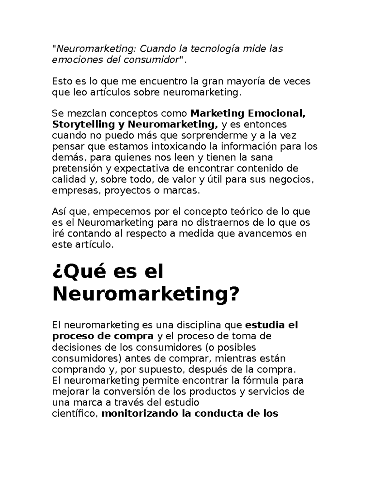 Neuromarketing - Tipos de neuro márquetin e impacto económico ...