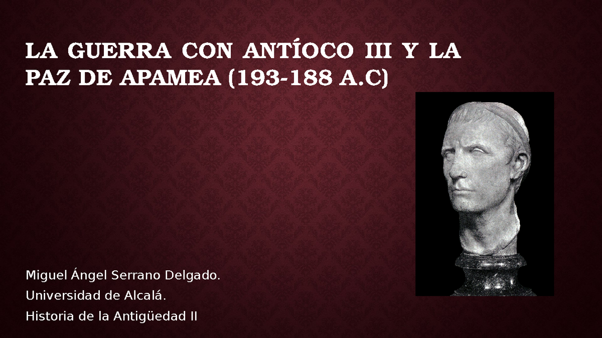 Trabajo tutorial - Antioco III el grande la batalla de las termopilas y ...
