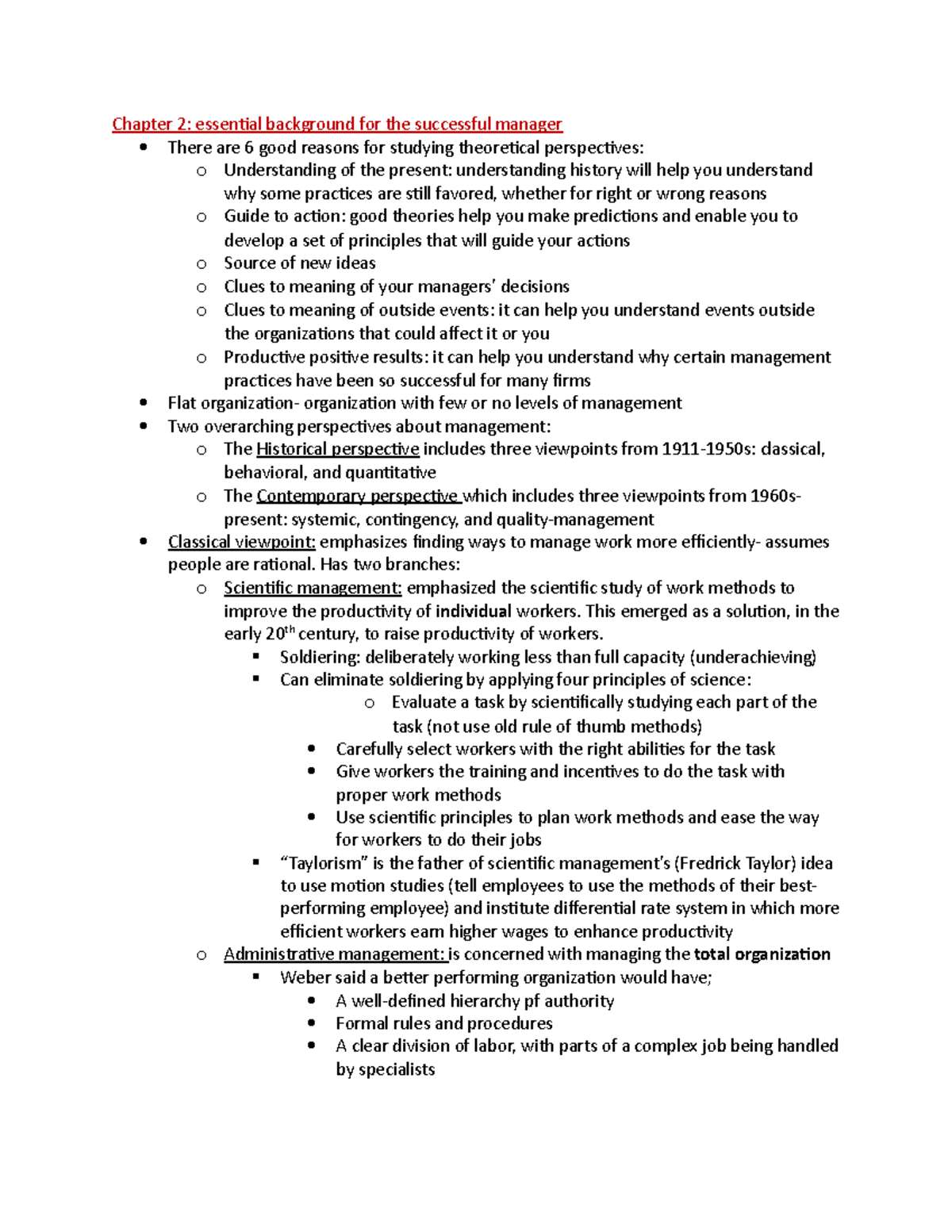 Chapter 2 - Professor Tim Waid's course. In depth book reading ...