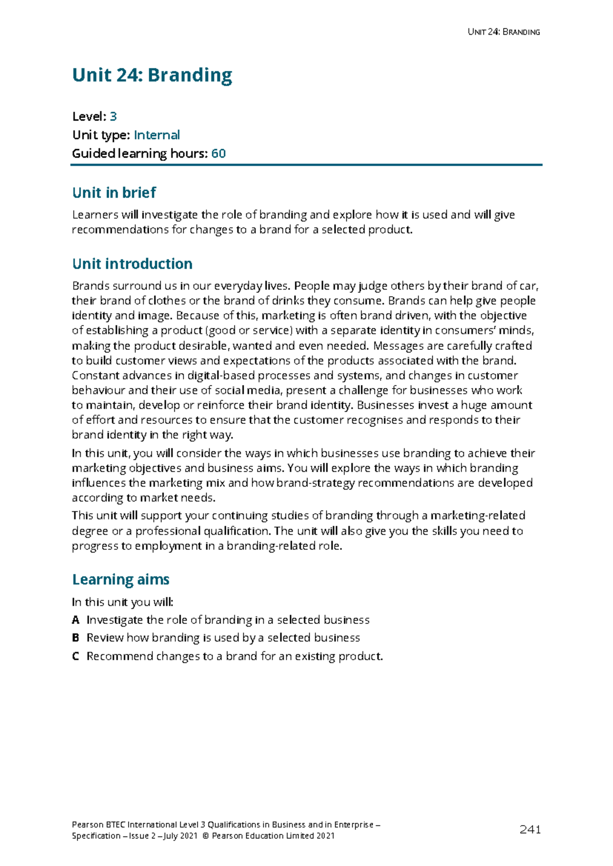 Unit 24 Unit Guide - stats - Pearson BTEC International Level 3 ...
