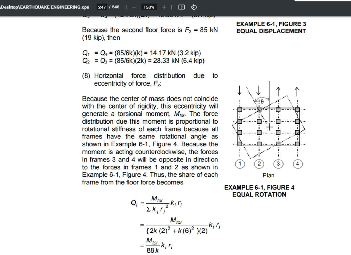 Torsional Effect - Seismic Engineering - Studocu