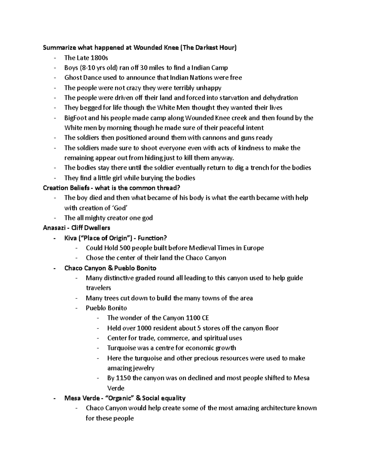 Native American Landscapes -Costner s 500 Nations - Summarize what ...