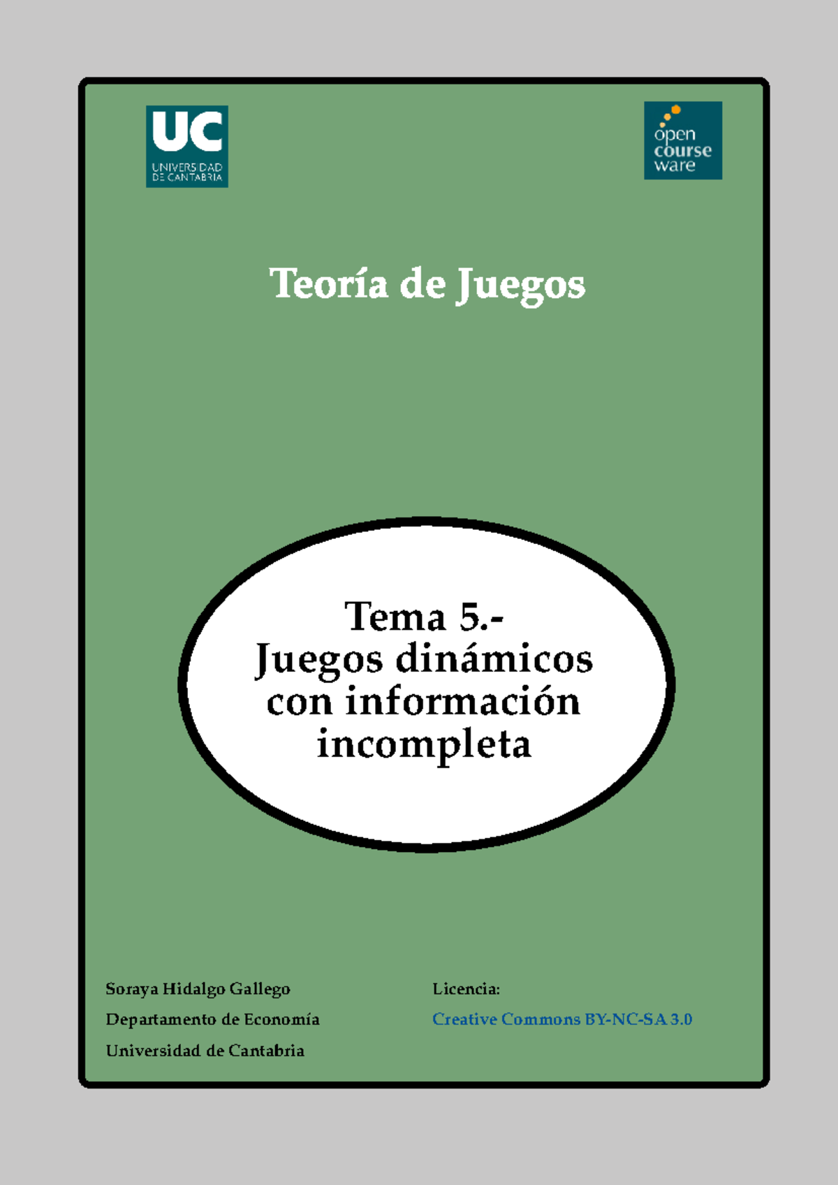 Tema 5 - Apuntes 5 - Tema 5 dinámicos con información incompleta Soraya ...