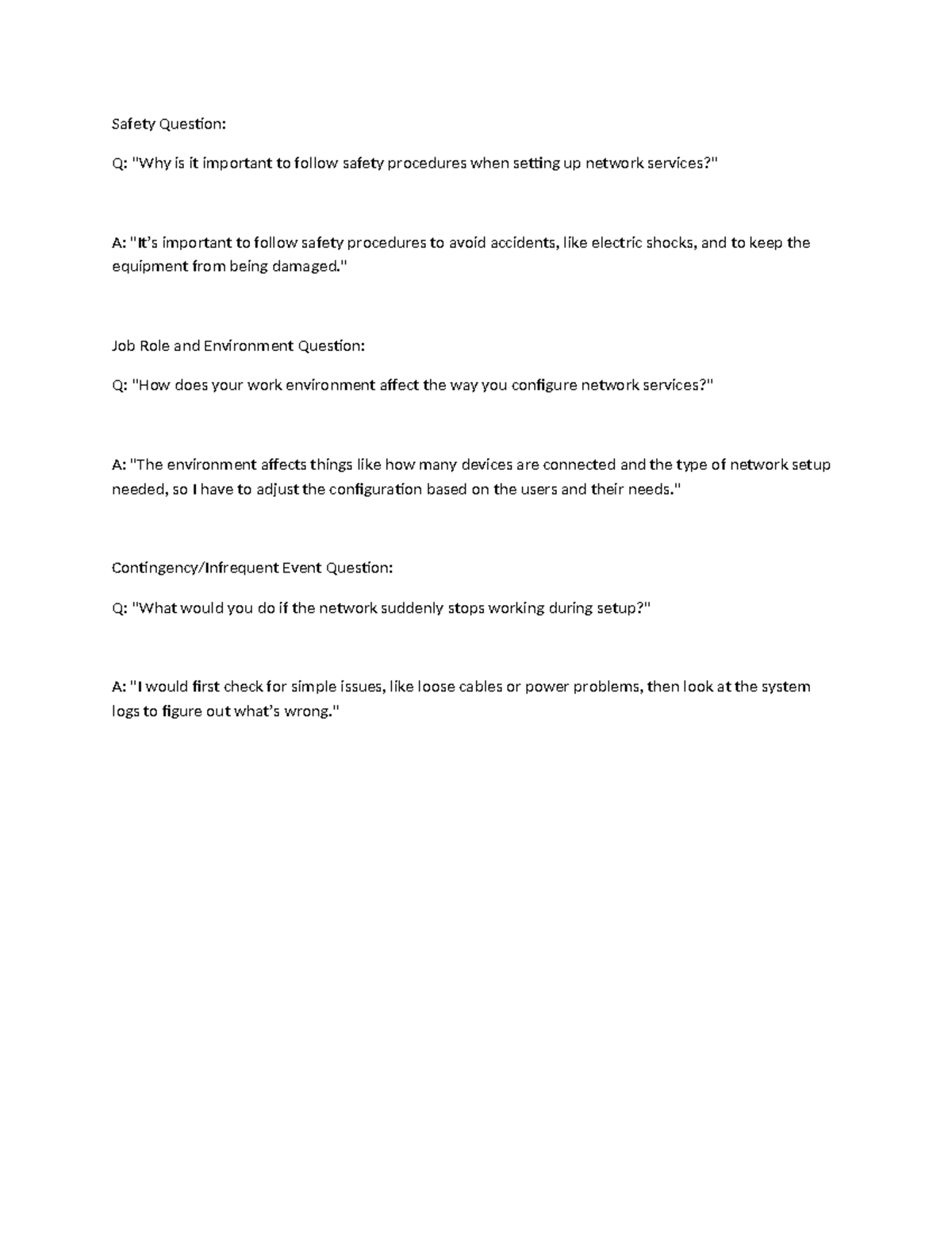 Safety Question-WPS Office - Safety Question: Q: "Why is it important ...