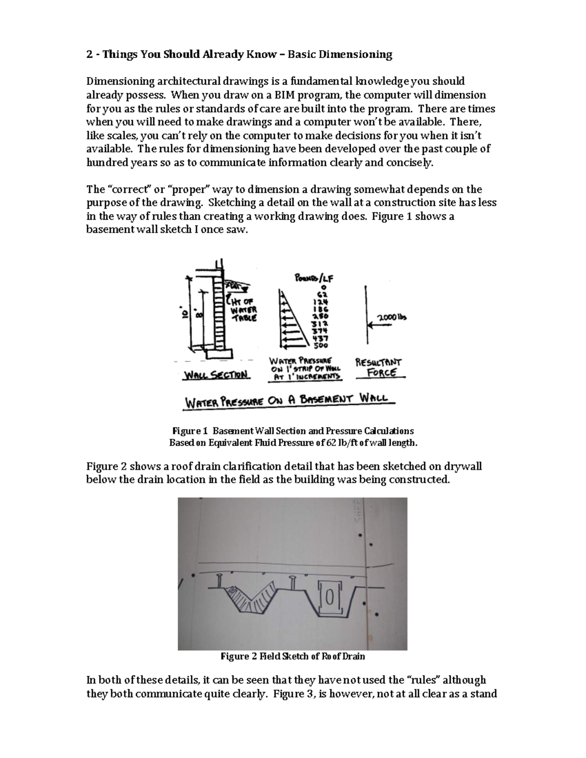 2 Things You Should Already Know Basic Dimensioning - When you draw on ...
