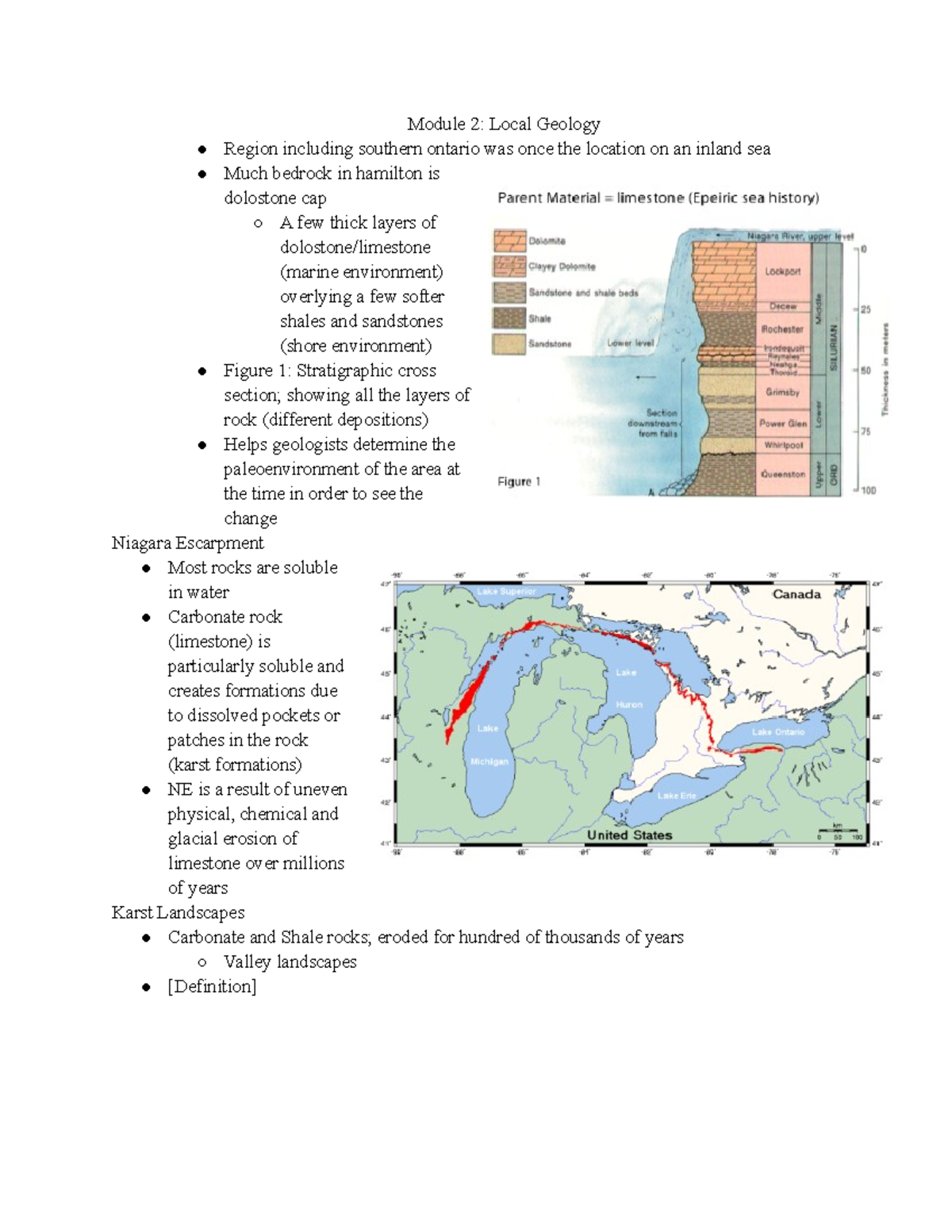 Lecture 2 Geo2OC3 - Module 2: Local Geology Region including southern ...
