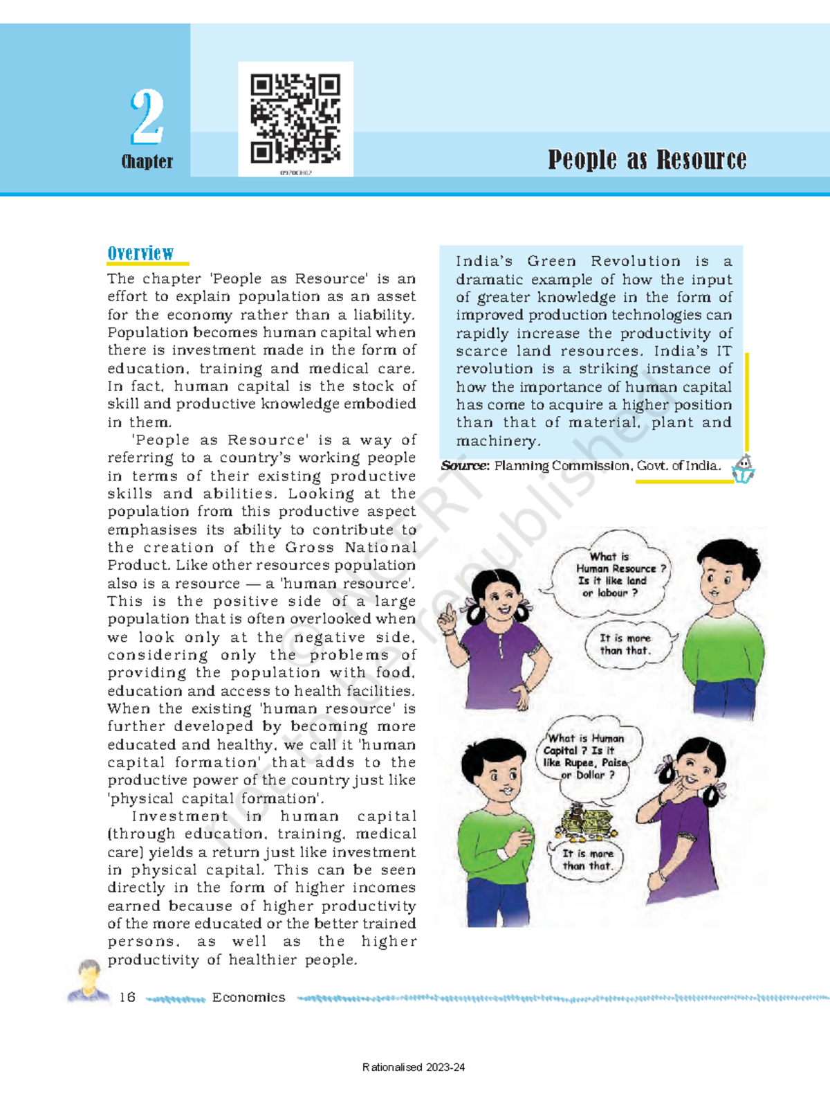 Iess202 - class 9th social science -economics - 16 Economics Overview ...