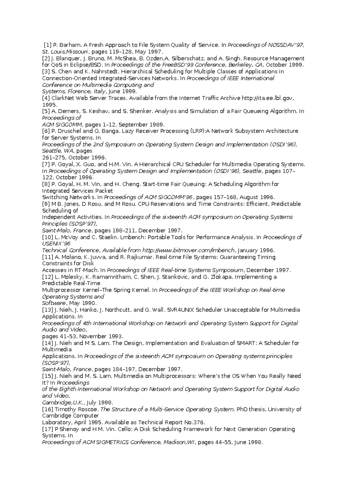 Debug Html - [1] P. Barham. A Fresh Approach to File System Quality of ...
