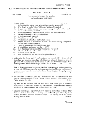 DATA Structures AND Algorithms - CSE/T/213A/20 18 BACHELOR OF COMPUTER ...