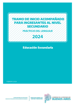 Ejemplo de escrituras - Practicas del lenguaje y la literatura - 1 ...
