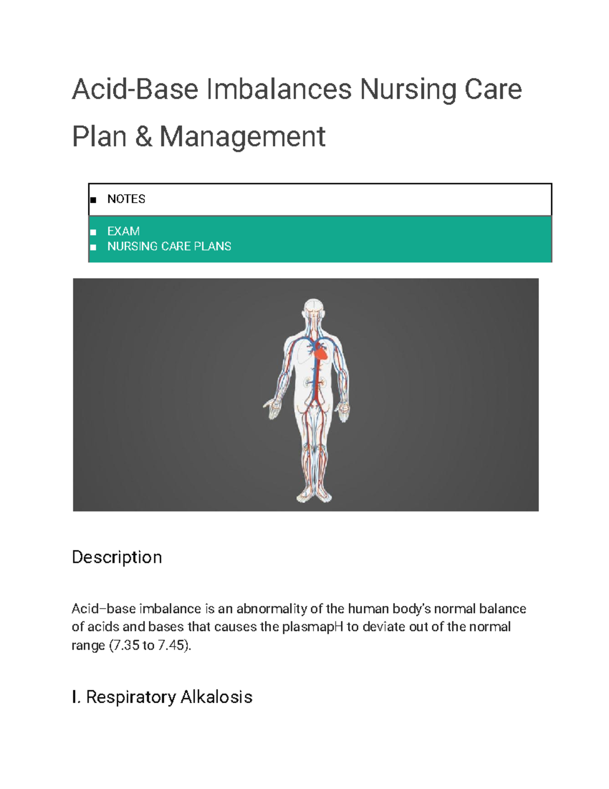 Untitled document (30) - Acid-Base Imbalances Nursing Care Plan ...