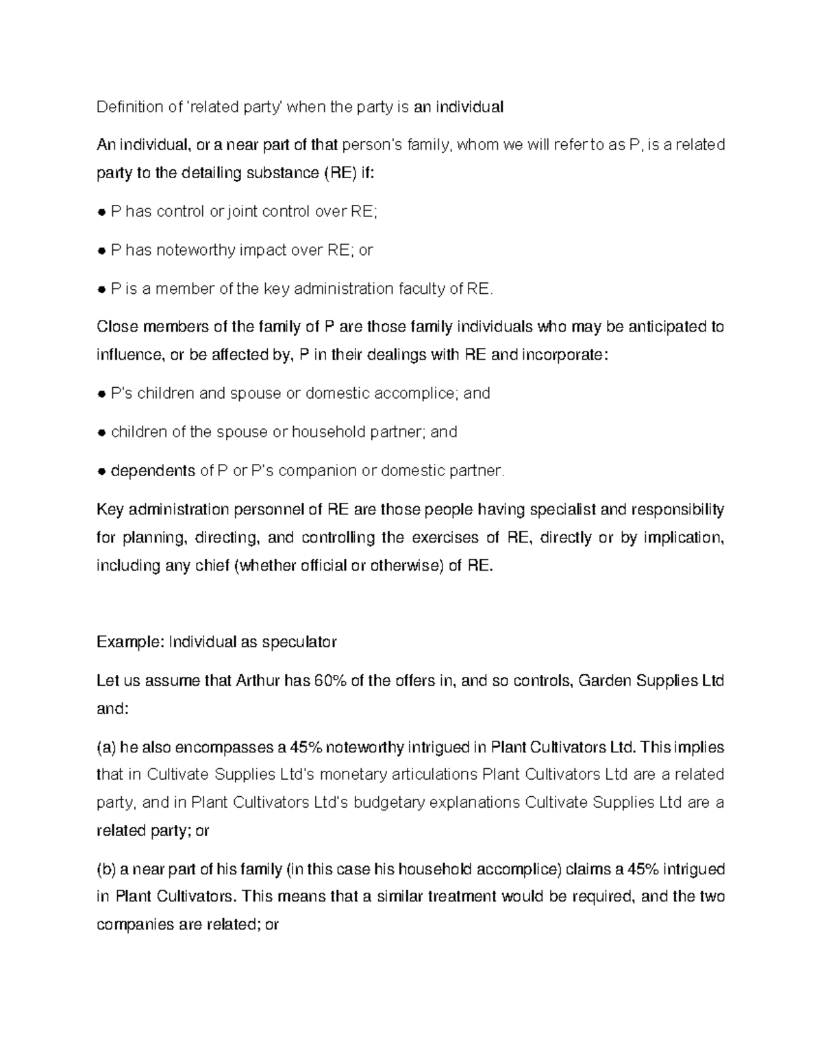 Summary - Preparation of Financial Statements-24 - Definition of ...