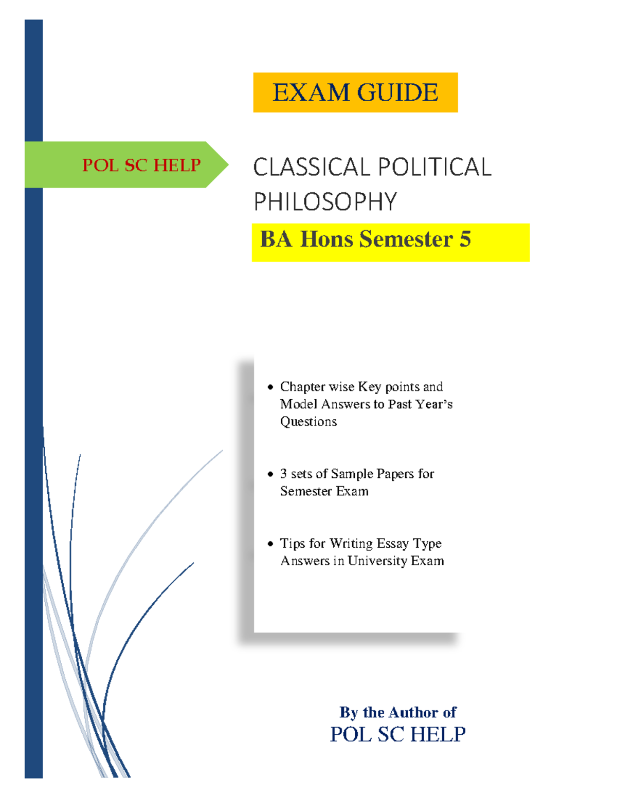 Classical Political Philosophy Semester V - Political science - Delhi ...