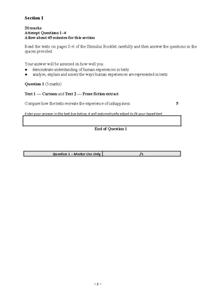 'Shafana and Aunt Sarrinah' Study Booklet - MODULE A: ‘Shafana and Aunt ...