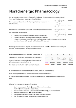 Lecture 4 Notes (Drug Metabolism and Excretion) - Pharmacology and ...