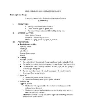 Final revised lesson plan 12 - A DETAILED LESSON PLAN IN TRENDS ...