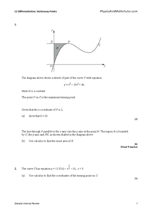 C2 Trigonometry - Trigonometric graphs - 1. (a) Sketch, for 0 ≤ x ≤ 2 π ...