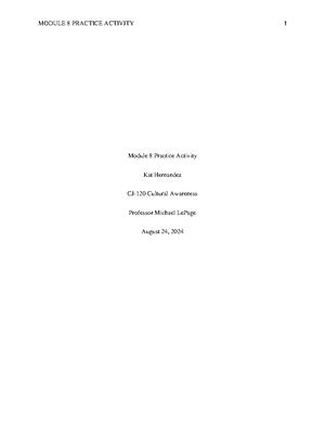 CJ 210 Module Four Assignment Template - MODULE FOUR ASSIGNMENT Module ...