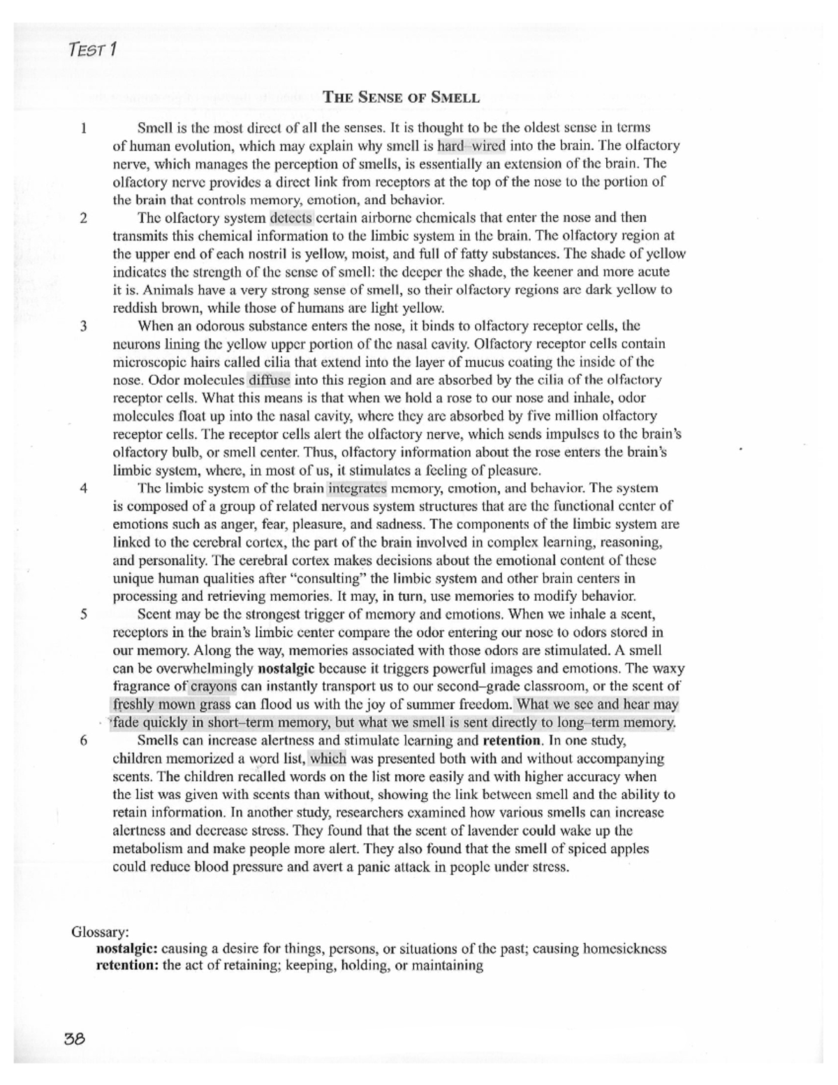 PW Test 1 Reading (Questions 26 to 50) - Inglés I - Studocu