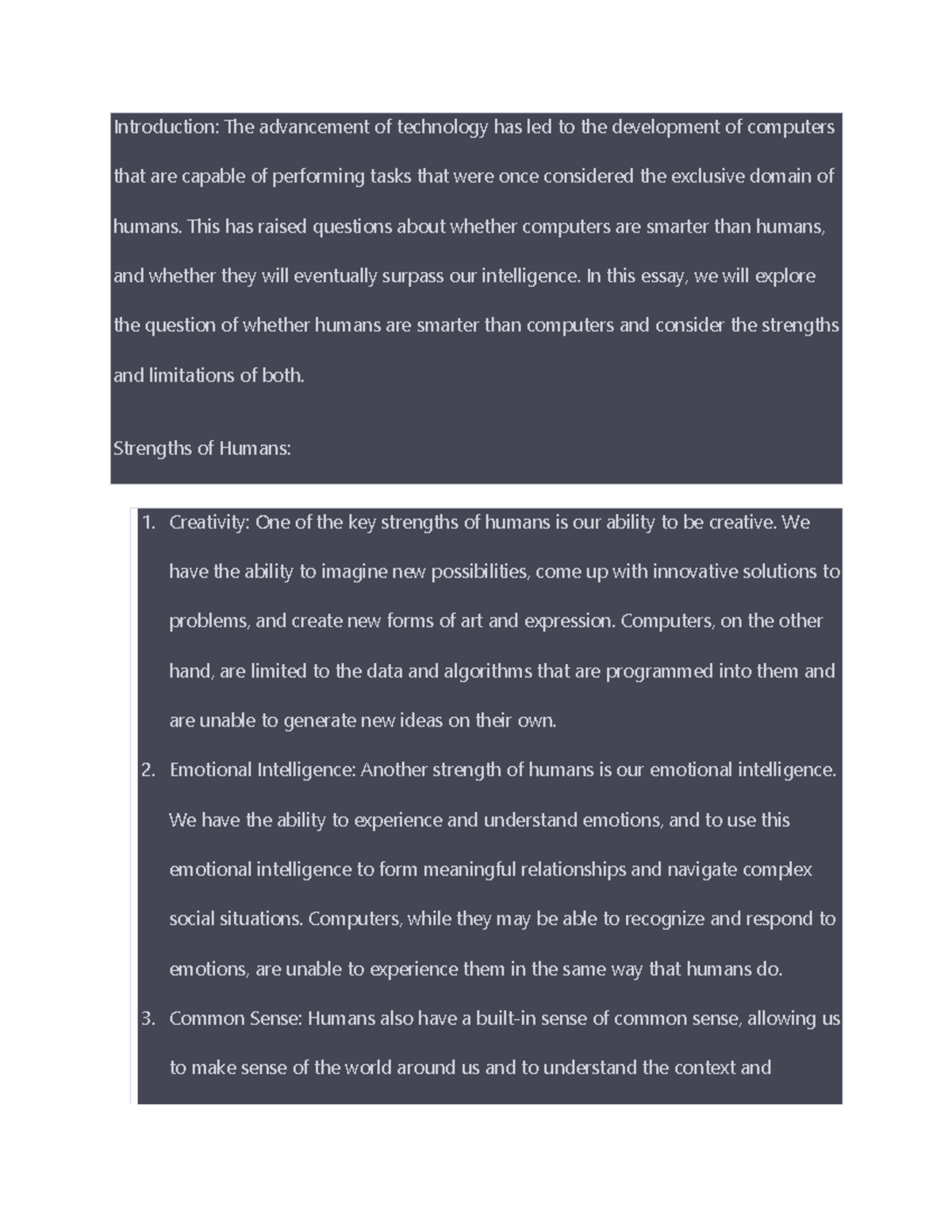 Introduction 7 - Lecture Notes - Introduction: The advancement of ...