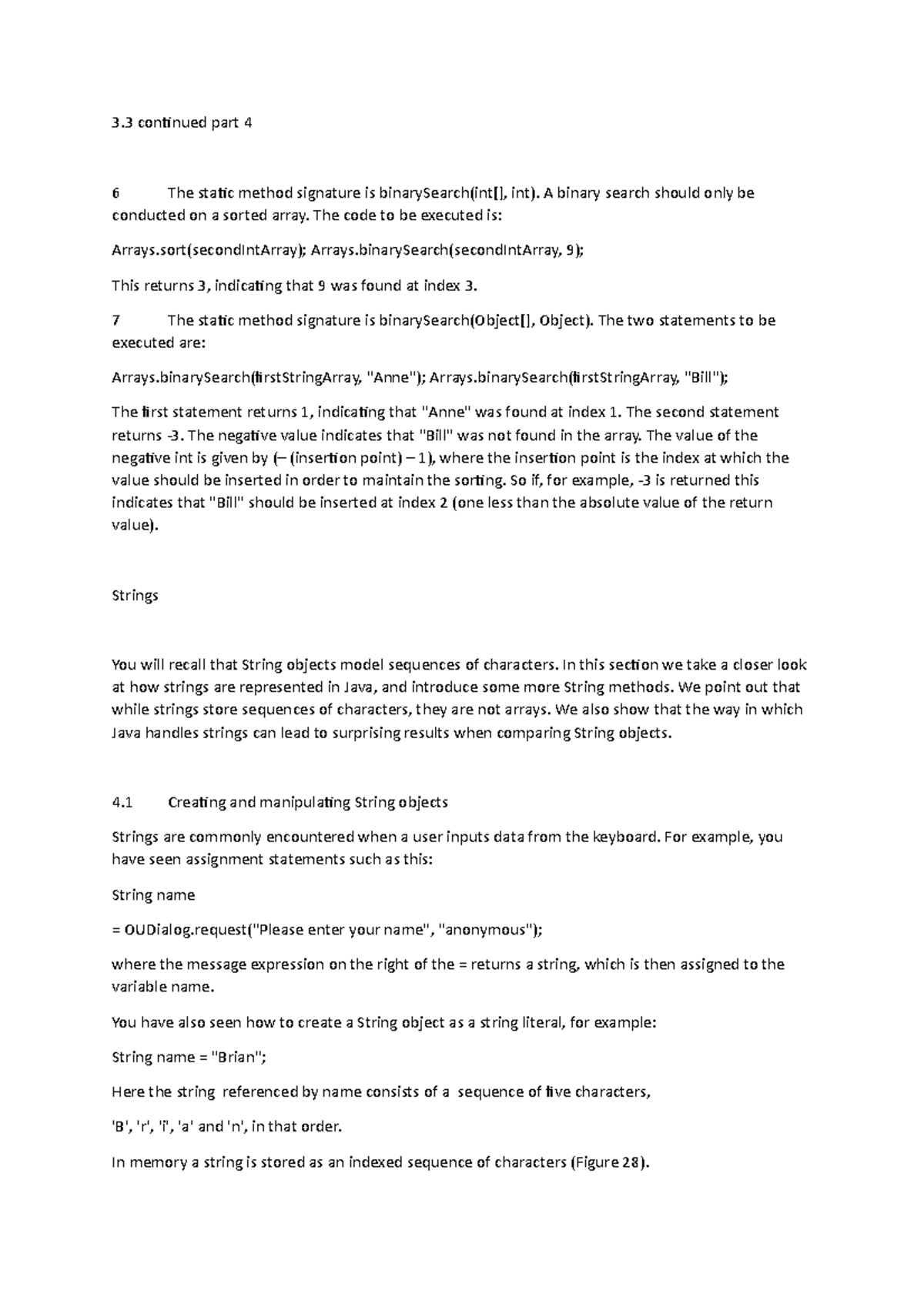 Unit 9 - 3.3 continued part 4, 4 - 3 continued part 4 6 The static ...