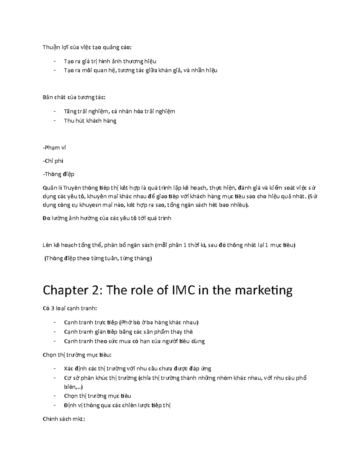 MKT304 - dsadsad - Thu ân l i c a vi c t o qu ng cáo:ợ ủ ệ ạ ả - T o ra giá tr hìnhạ ị ảnh th ...