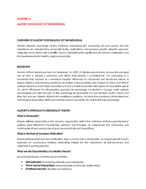 CHAP-13- Mccrae AND Costa - PSYCH 05 – MCCRAE AND COSTA’S FIVE-FACTOR ...