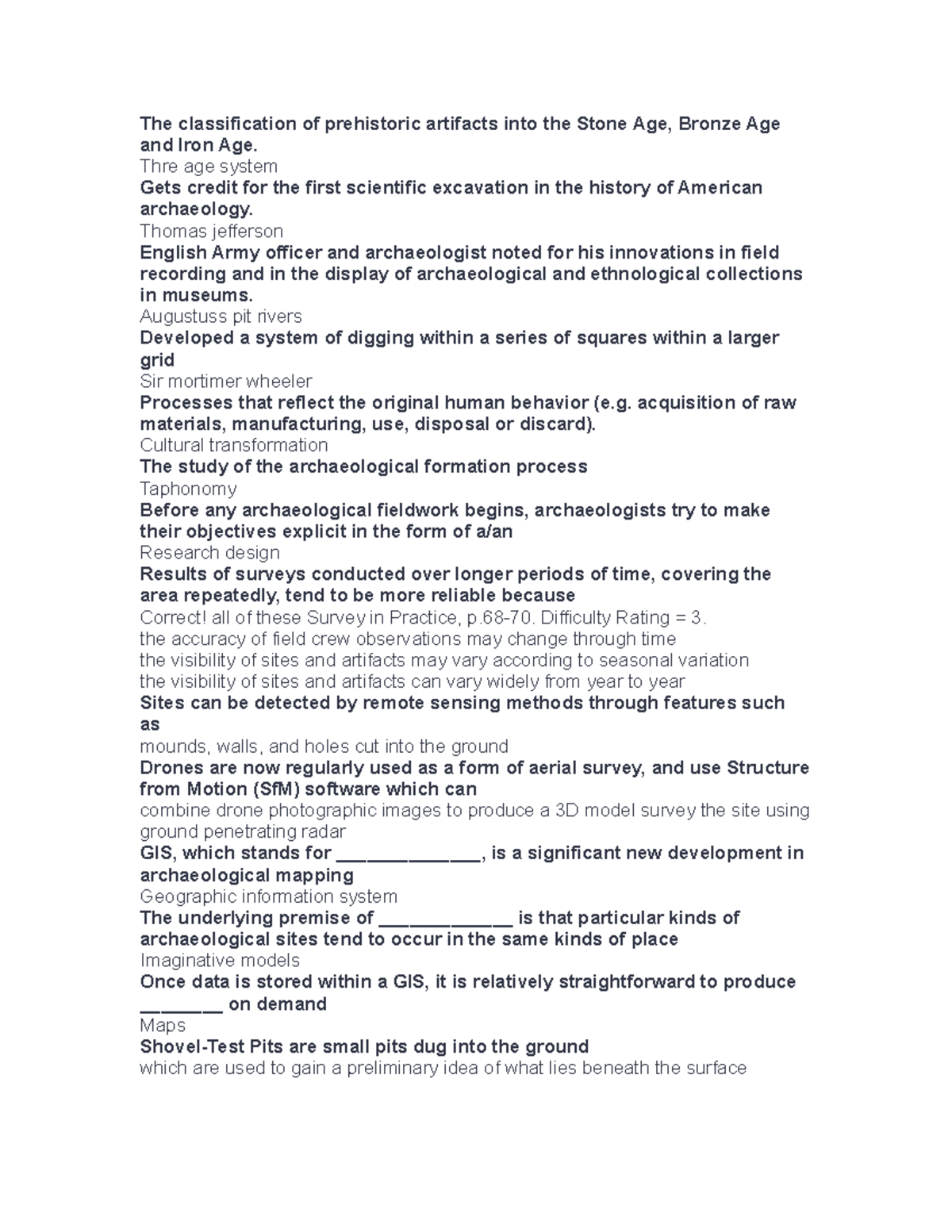 The classification of prehistoric artifacts into the Stone Age - Thre ...