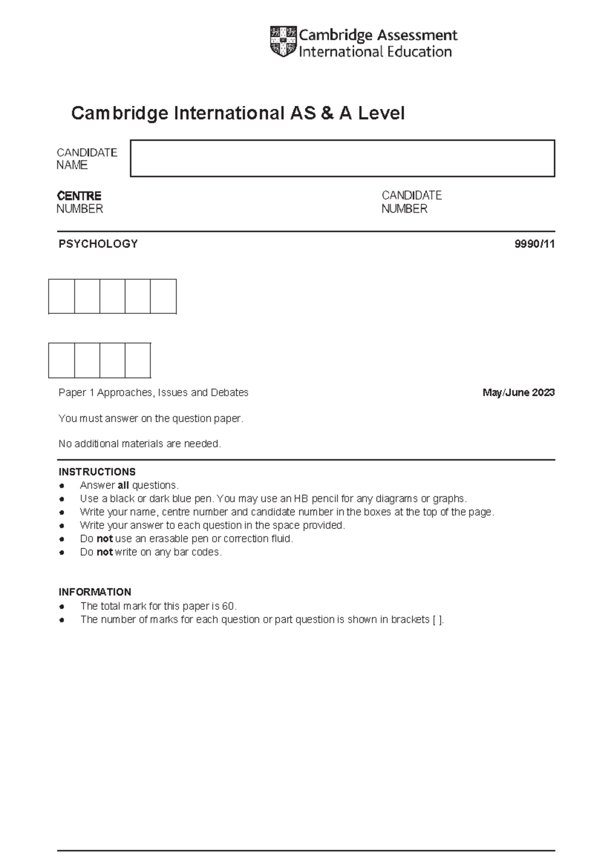 Cambridge Examspdf merged - Cambridge International AS & A Level ...
