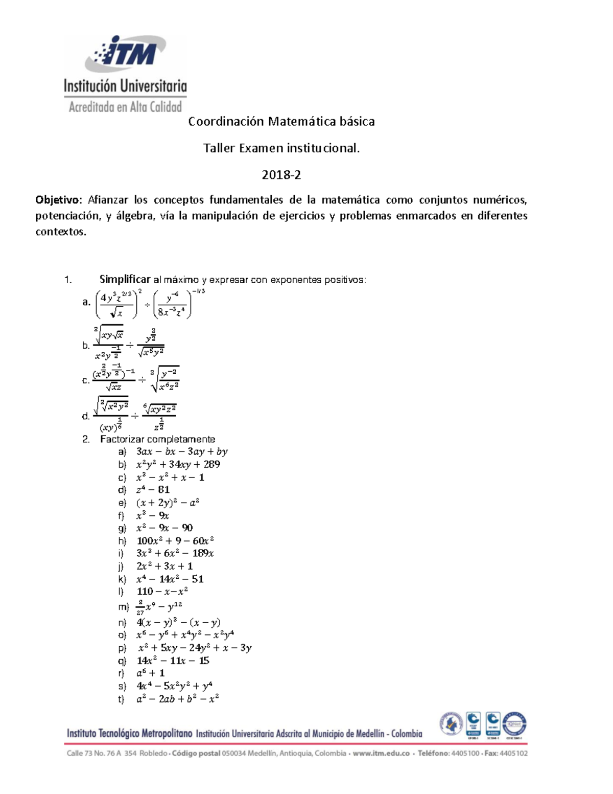Examen de muestra/práctica 2018, preguntas y respuestas - Warning: TT: undefined function: 32 ...