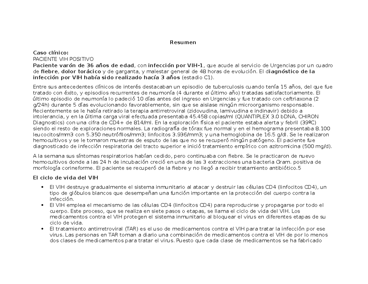 Resumen - temas cortos para estudiar en casos de que sea nesesario ...