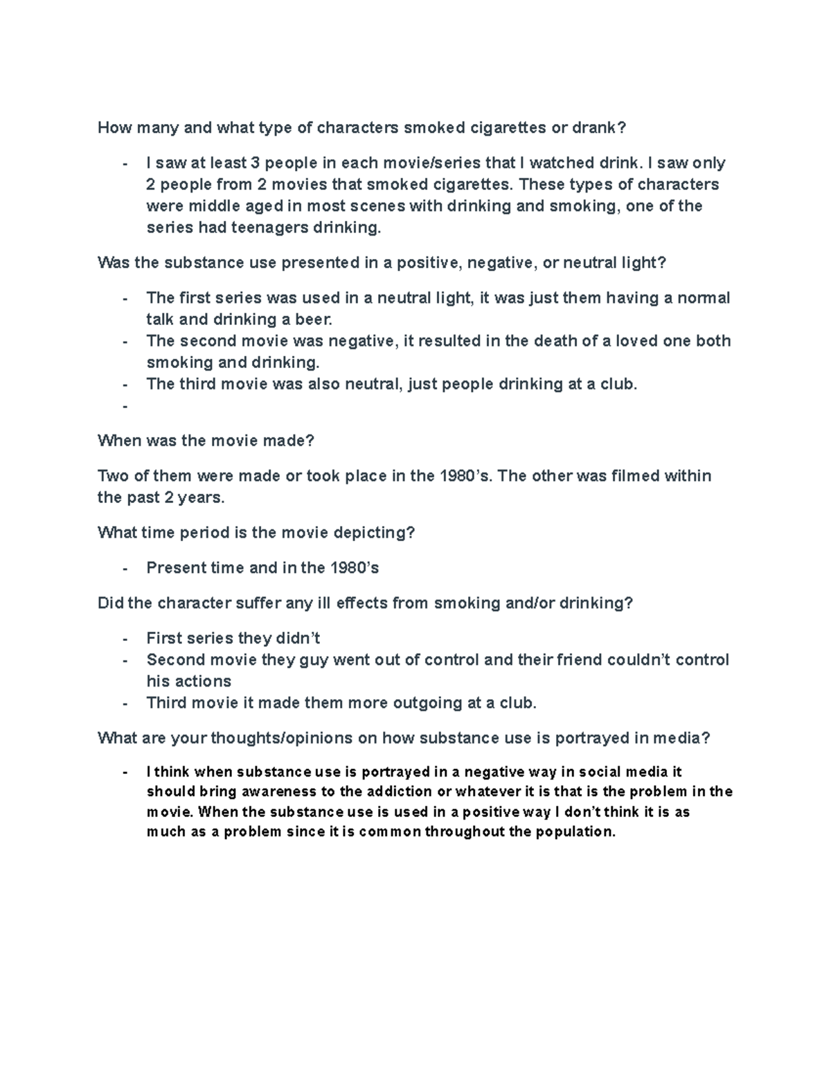 Module 7 assignment - HEP-3000 - Google Docs - How many and what type ...