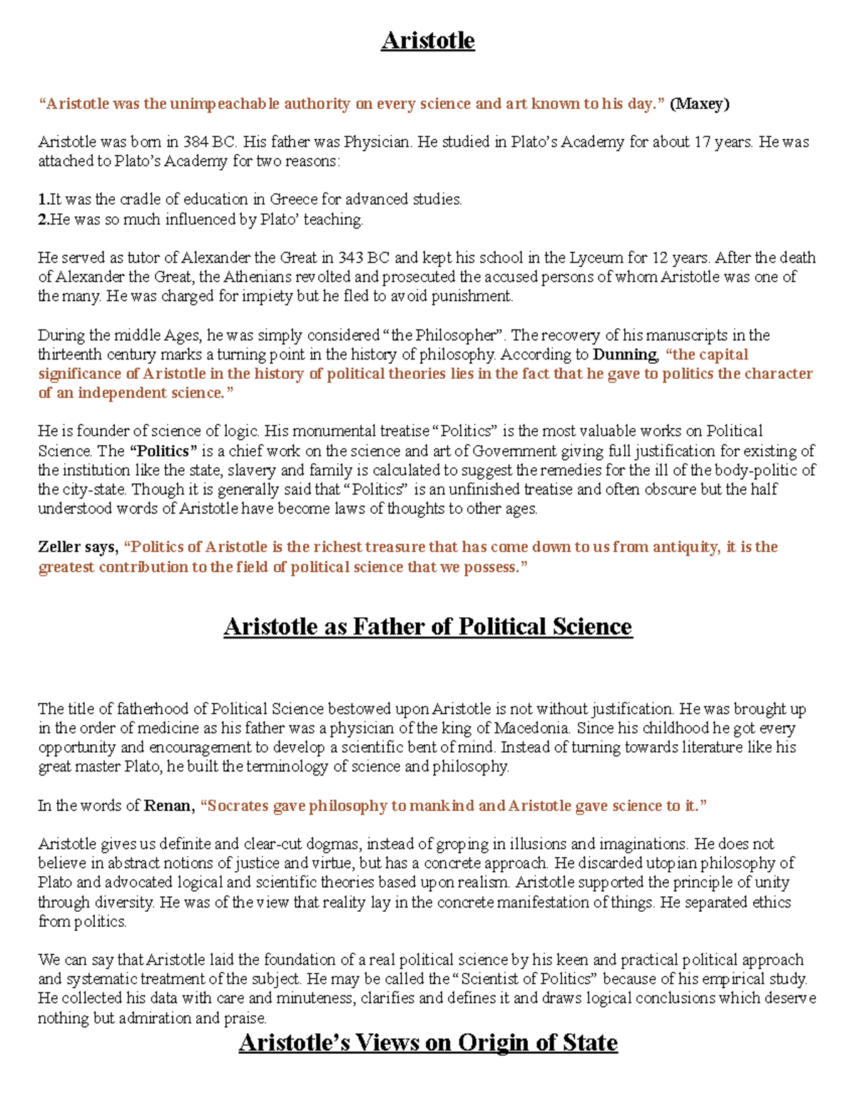 372772231 243650065 Political Science Notes for Css Doc - Aristotle ...