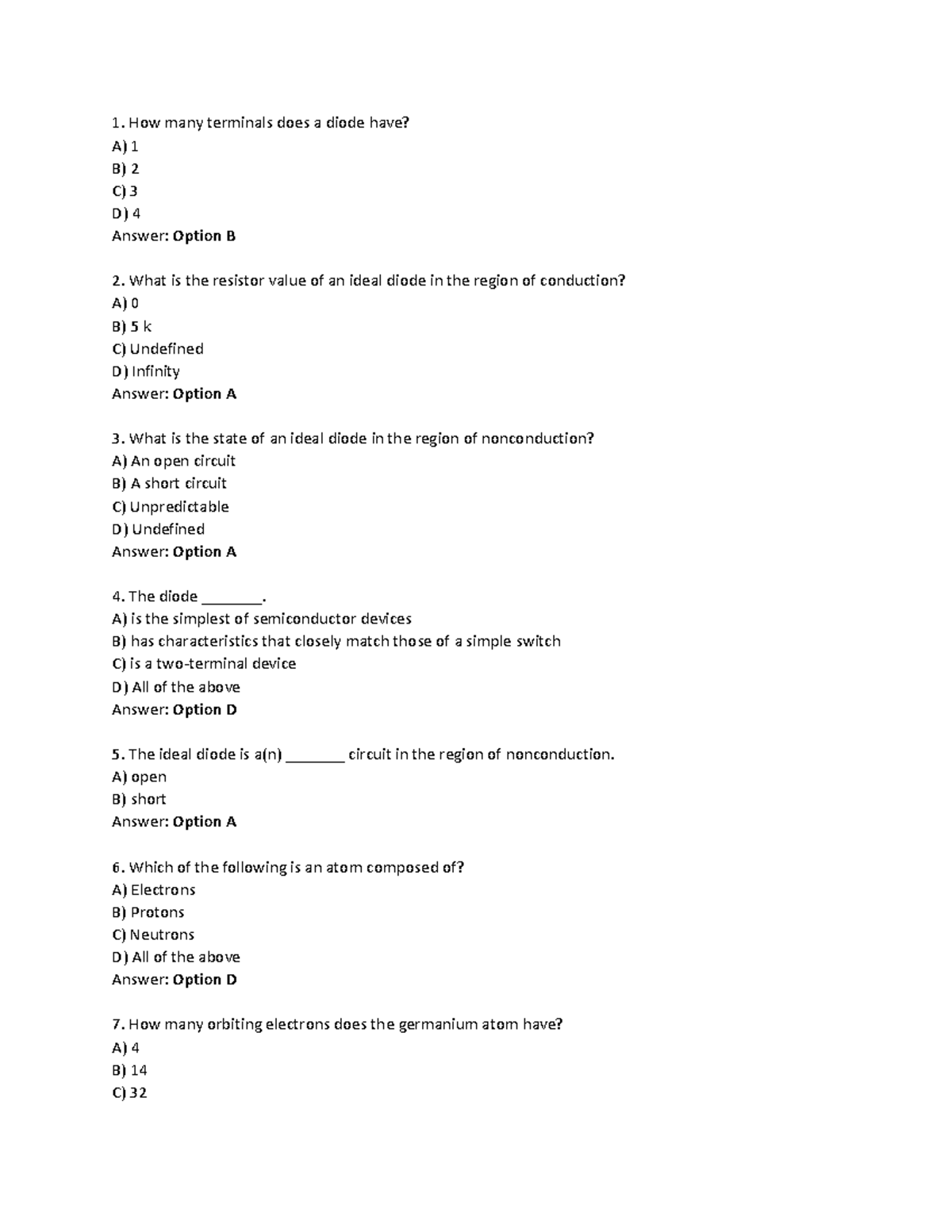 Semiconductor diodes - Warning: TT: undefined function: 32 Warning: TT: undefined function: 32 ...