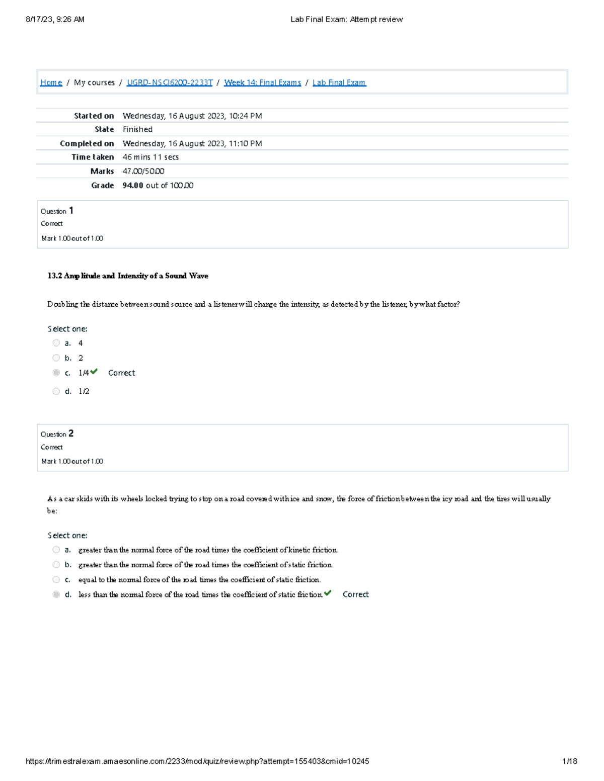 College- Physics-LAB - fdbsfbsv - Home / My courses / UGRD-NSCI6200 ...