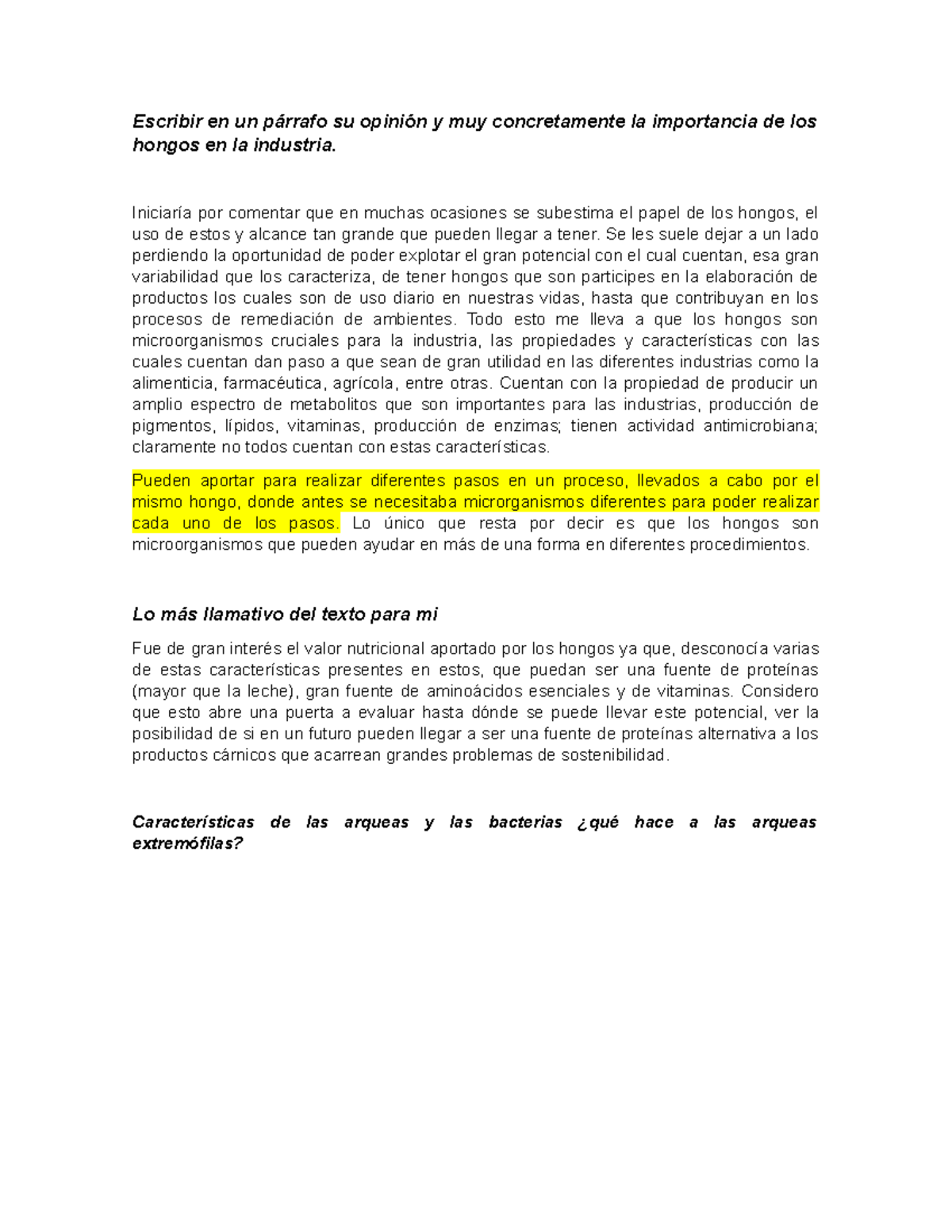 Taller - DKN-LEKNEE.ANDKD - Escribir en un párrafo su opinión y muy ...